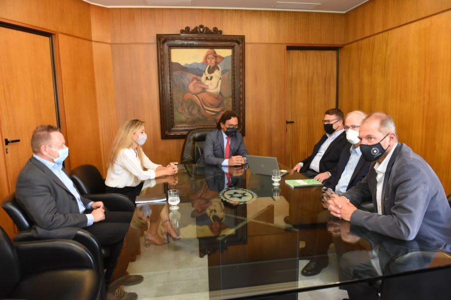 Directivos de la minera Río Tinto informaron a Sáenz aspectos sobre la ...