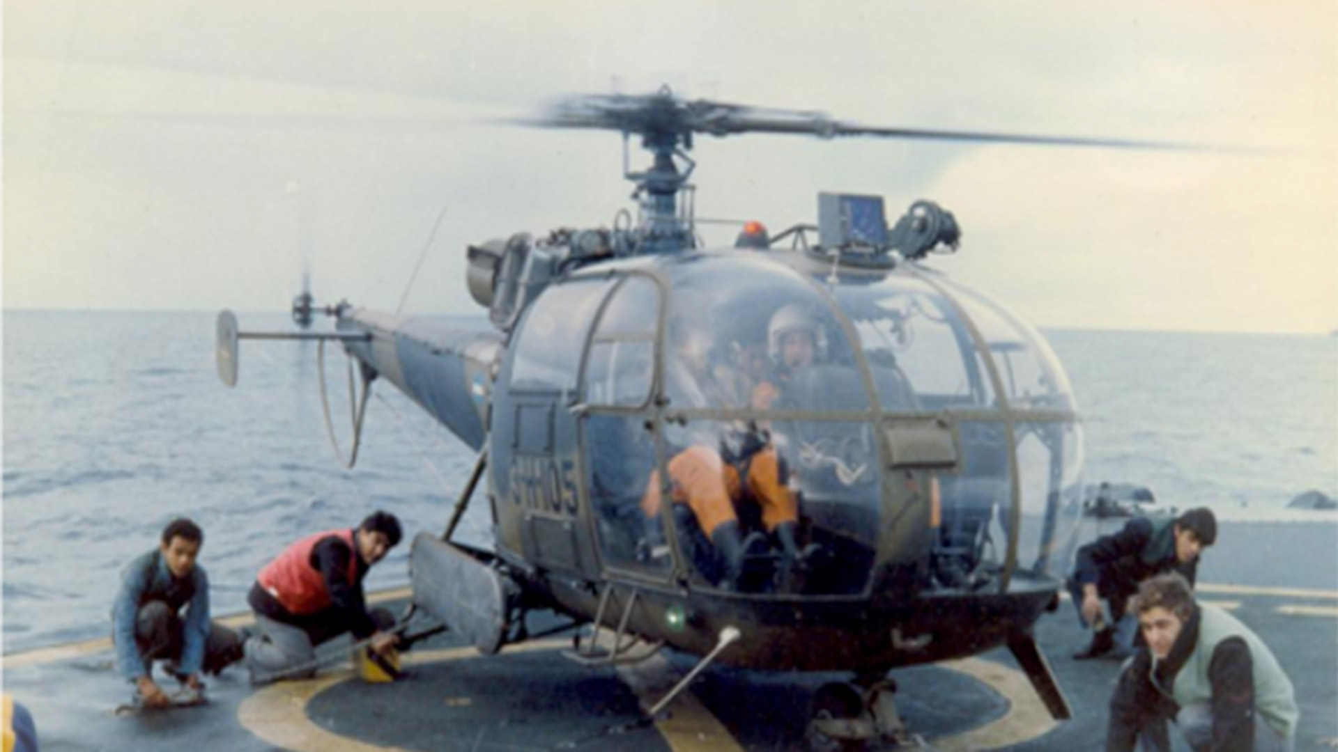 Malvinas: el helicopterista que participó de la recuperación de la ...