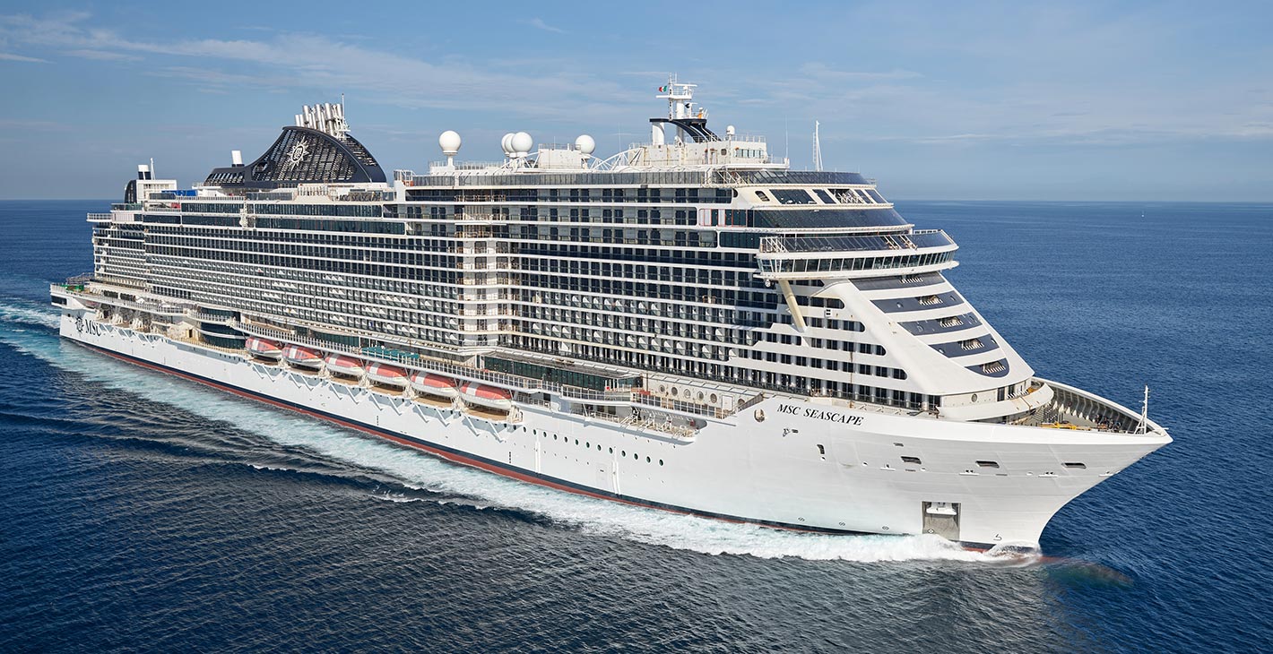 El “MSC Seascape” será inaugurado con un crucero transatlántico entre ...