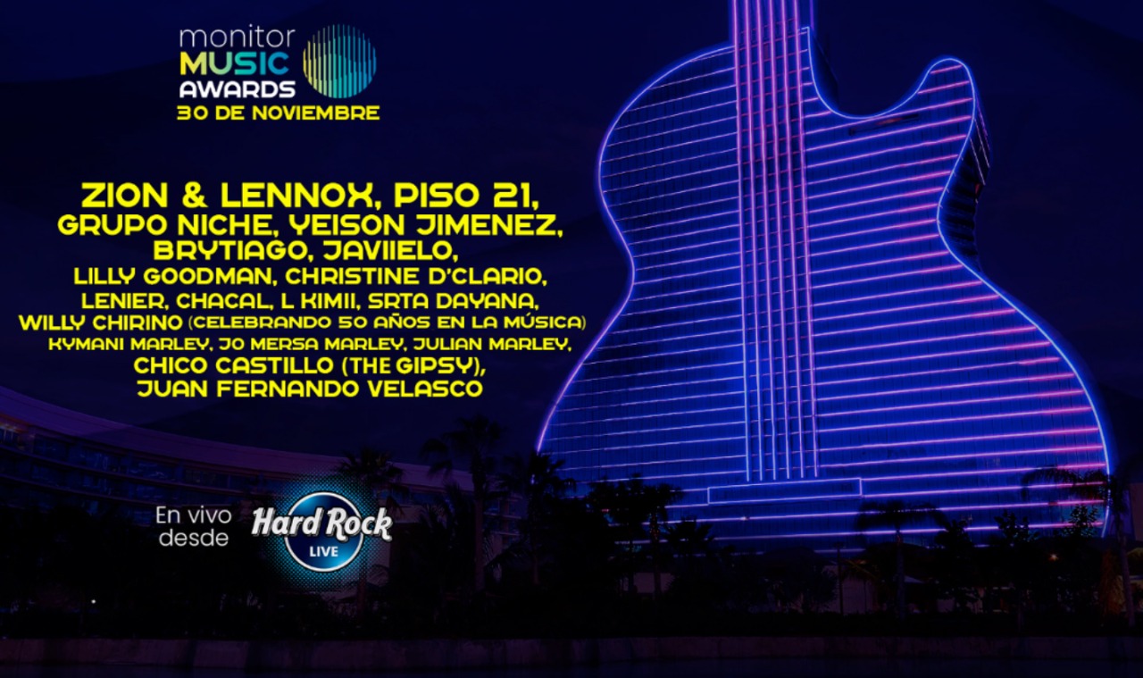 Monitor Music Awards anuncia a los presentadores y artistas presentes ...