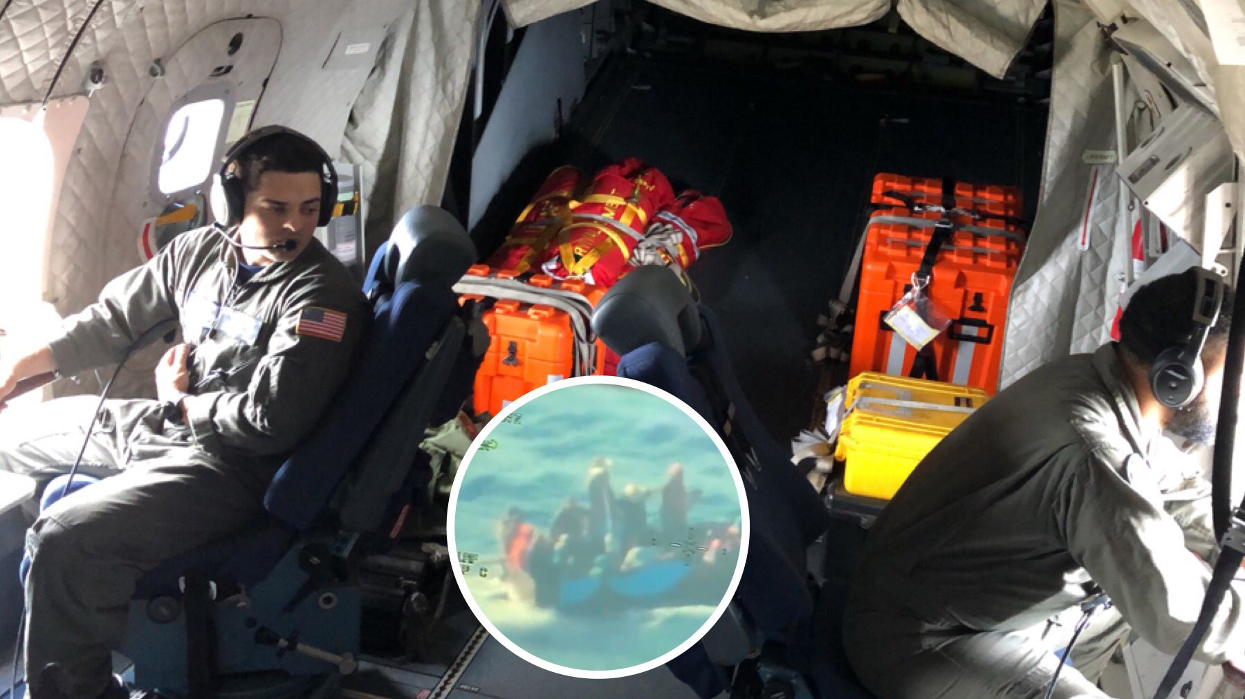 Los viajes en balsa hasta Florida son mortíferos: vimos con la Guardia ...