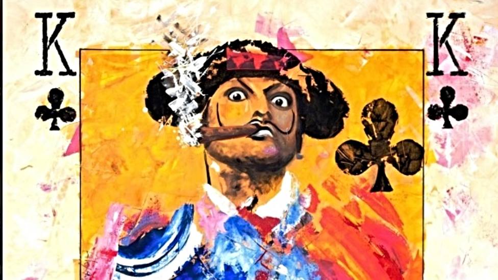 La artista italiana Alexandra del Bene expone estos días en Las Ventas ...