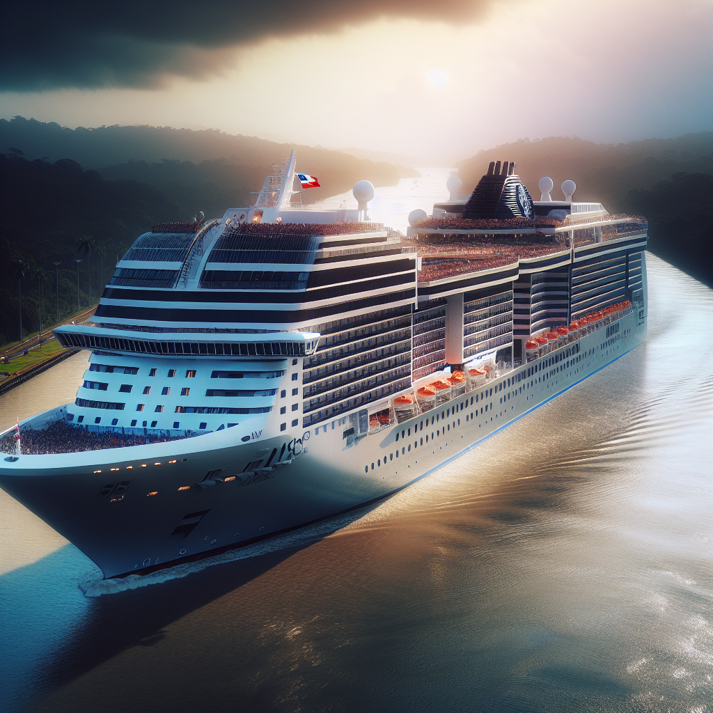La MSC Magnifica navega por el Canal de Panamá ⋆ Actualizaciones sobre ...